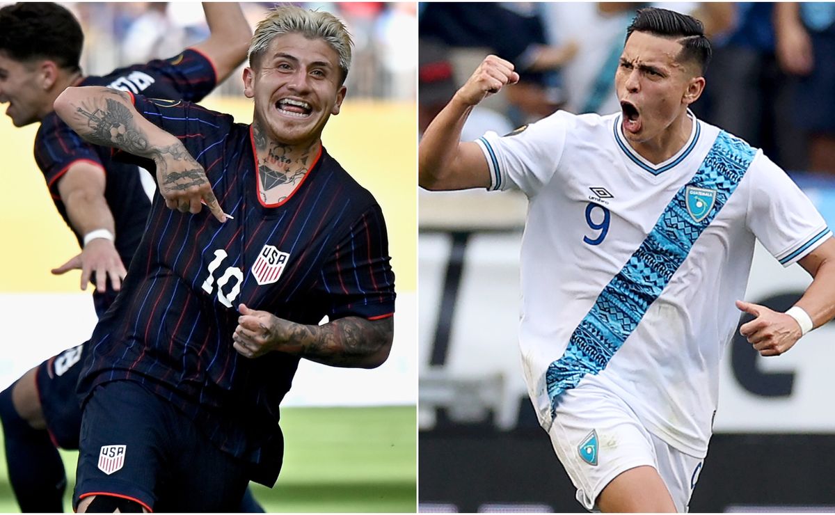 USA, Guatemala Lineups for 2025 Concacaf Gold Cup Semifinal Matchup