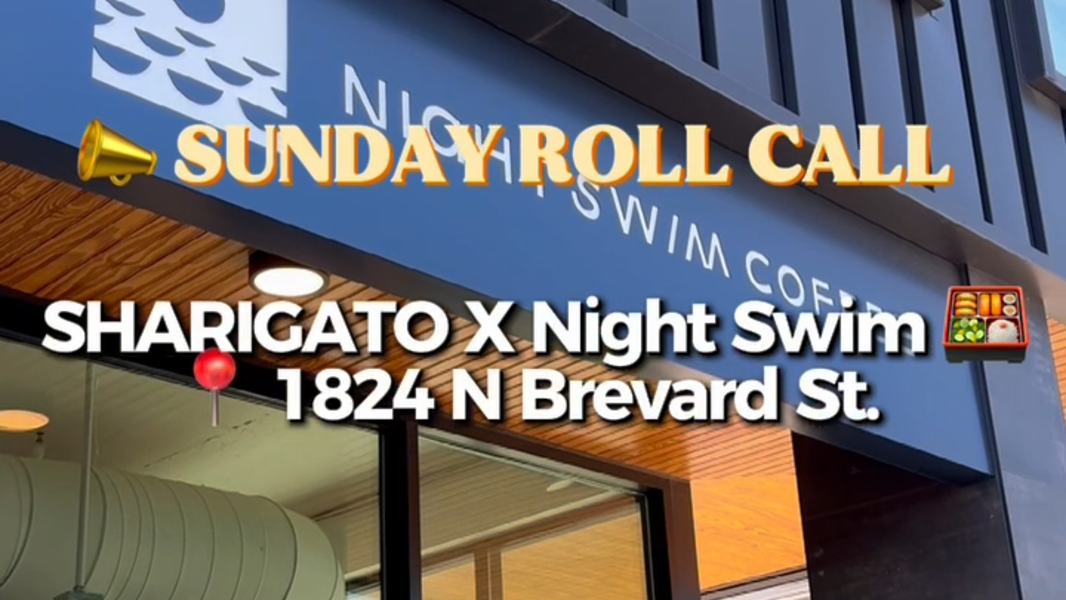 Video: Sharigato x Night Swim Roll Call