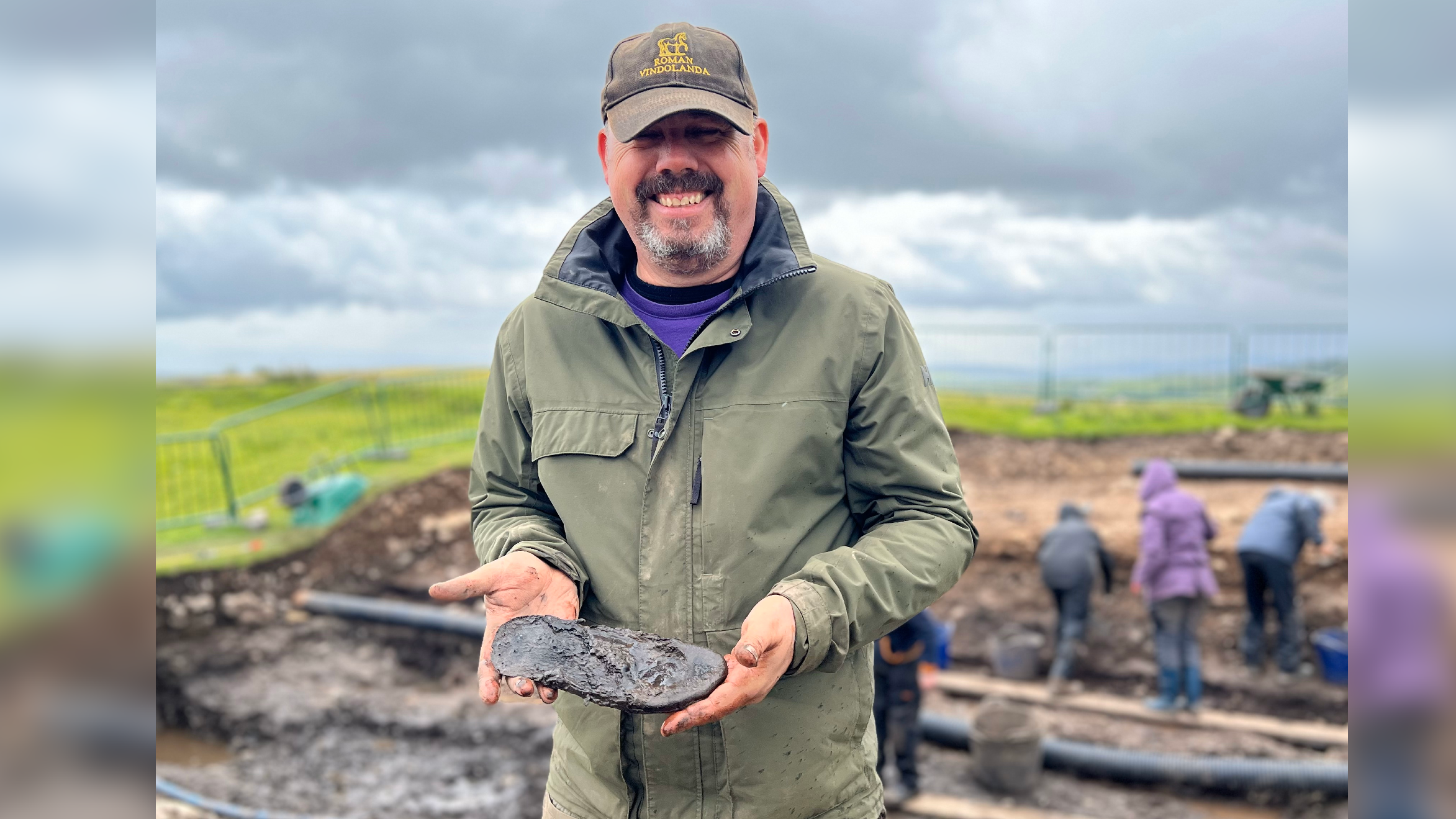 8 ancient Roman shoes of 'exceptional size' discovered at Roman fort ...