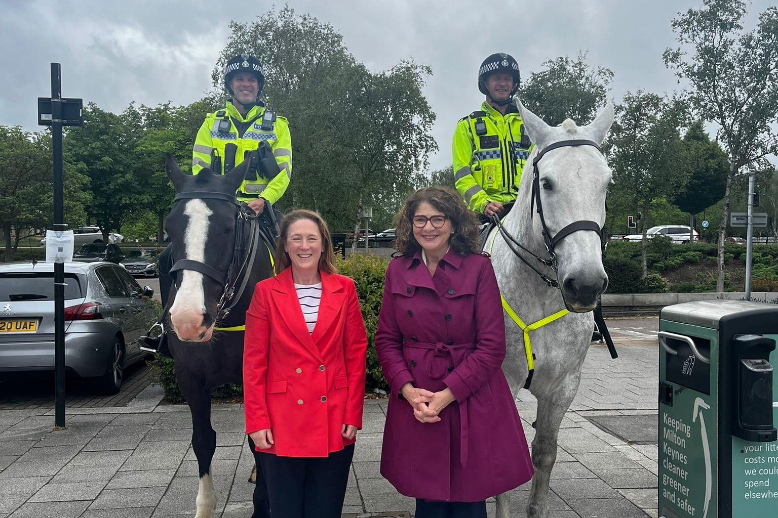 MP welcomes pledge of new neighbourhood police officers for Milton Keynes