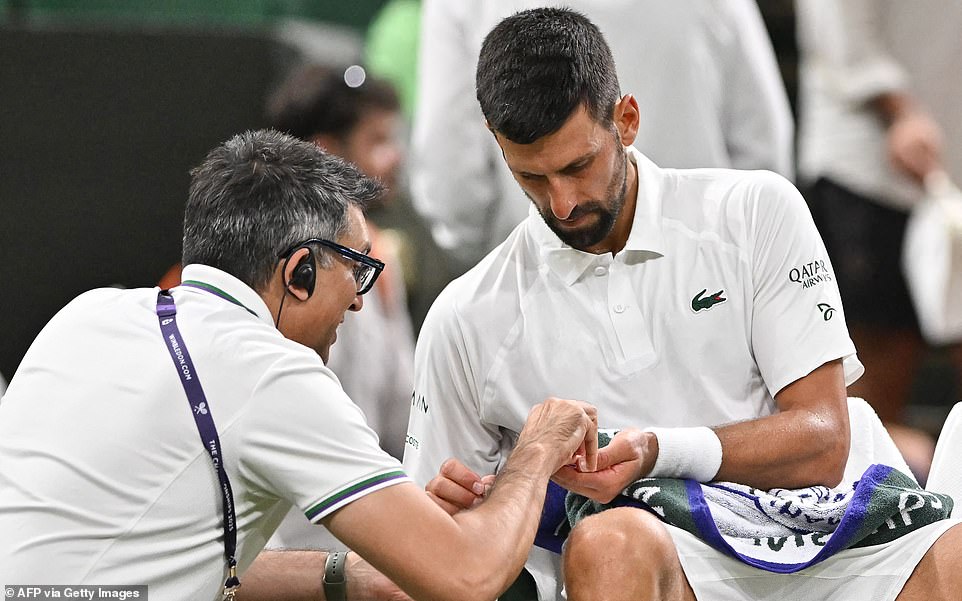Djokovic credits doctor for overcoming mid-match illness