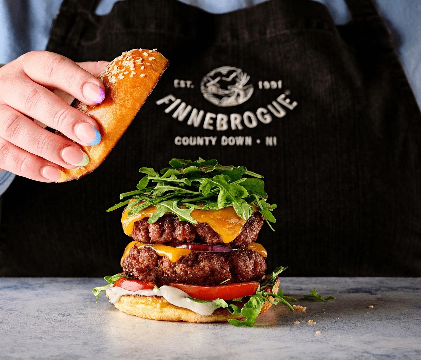 Finnebrogue in Downpatrick has launched new Guinness burgers with ...
