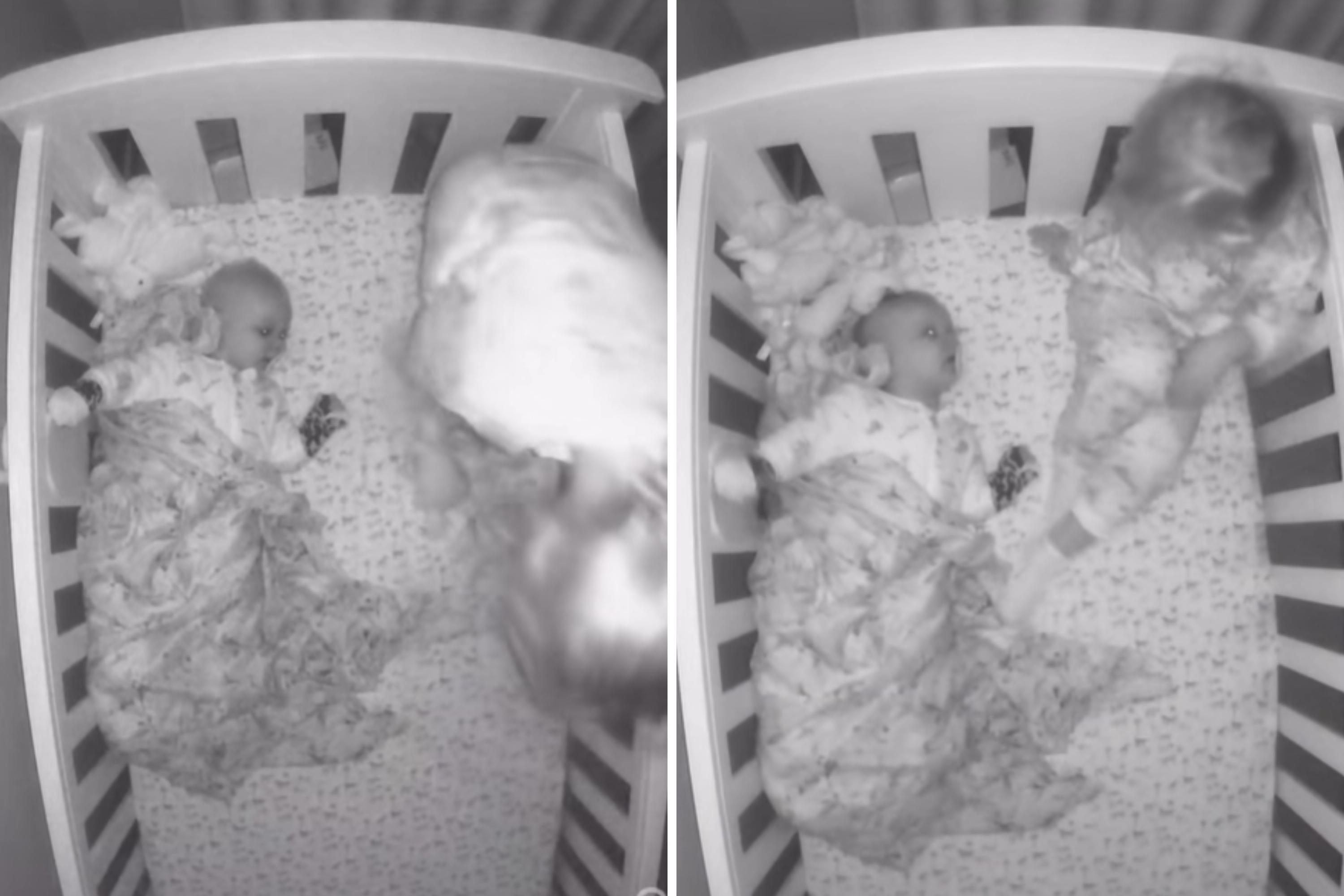 Mom-of-2 watches baby cam—then realizes significance of what she's captured