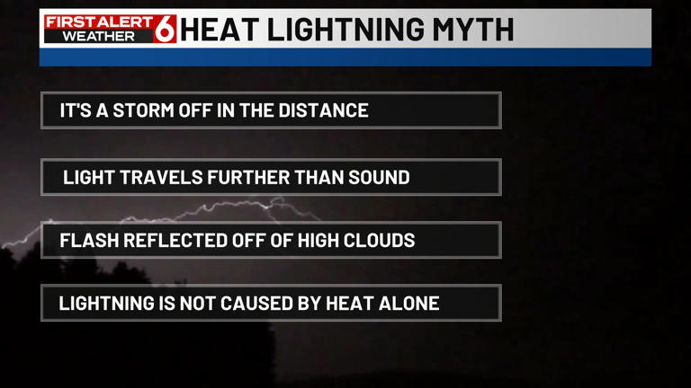 EXPLAINER: Why ‘heat lightning’ is a myth