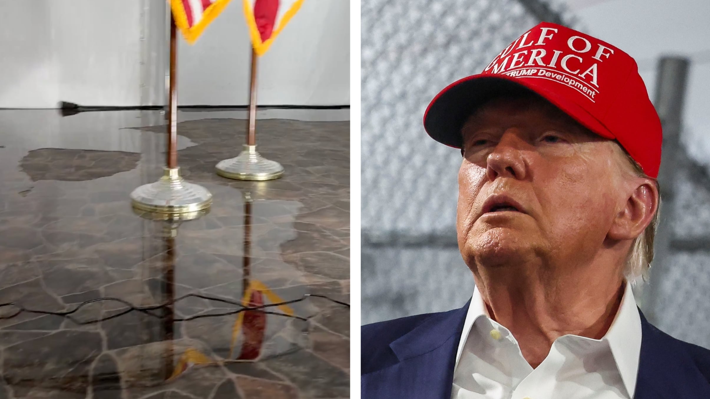 Huge Setback for Trump With Alligator Alcatraz Already Flooding