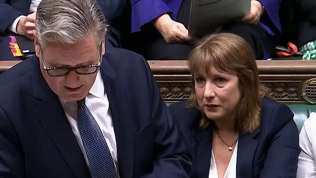 Rachel Reeves cries during PMQs as Starmer refuses to say whether her ...