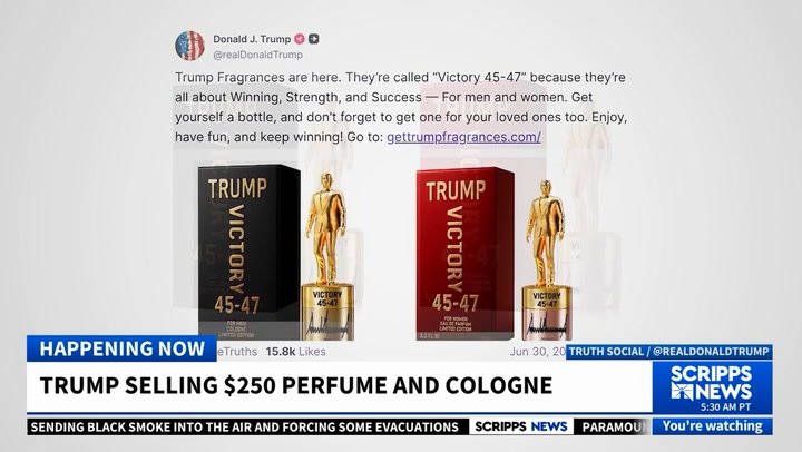 Trump's New Fragrance Line Amidst Capitol Hill Debate