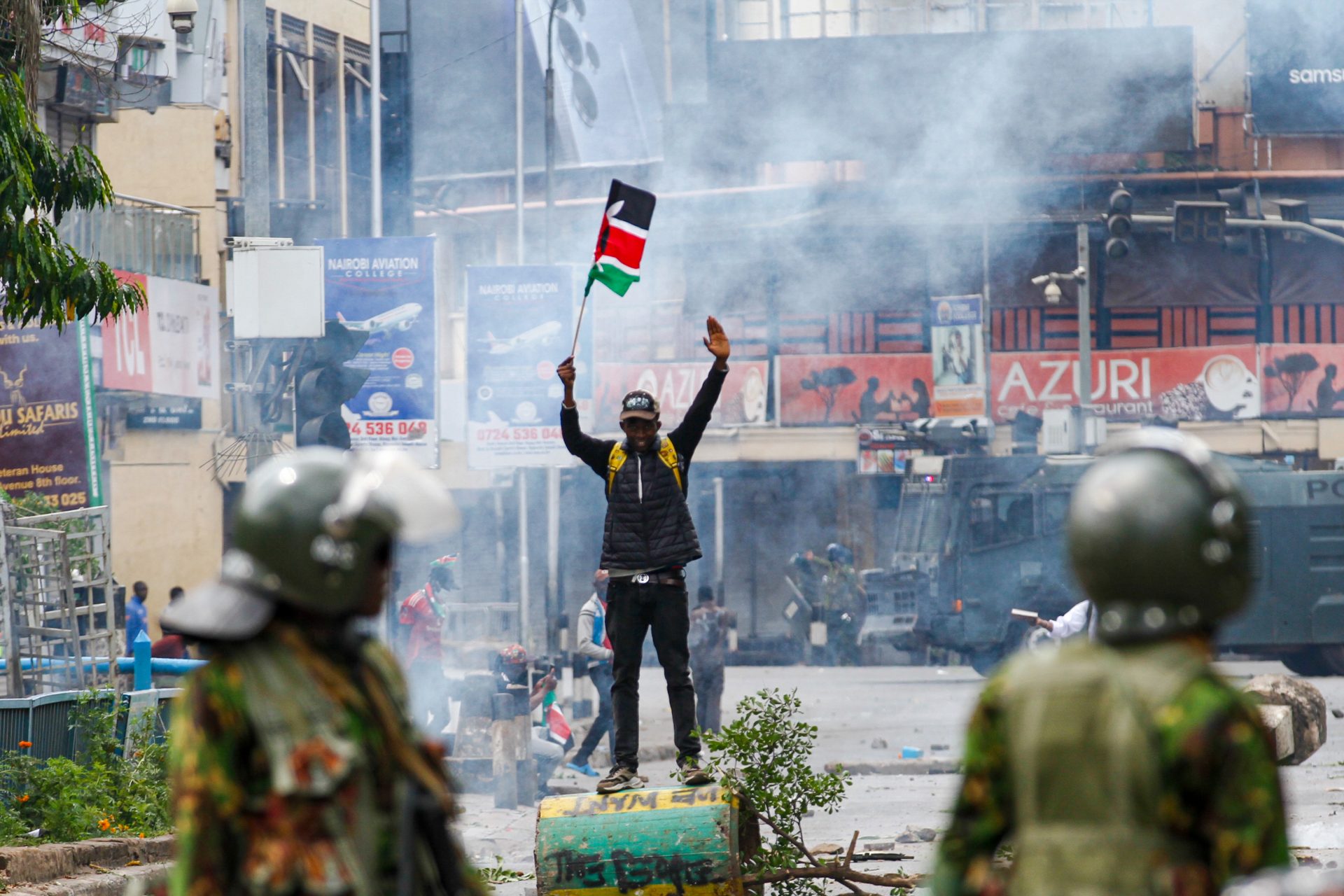 Riots rock Kenya one year after Gen Z stormed parliament