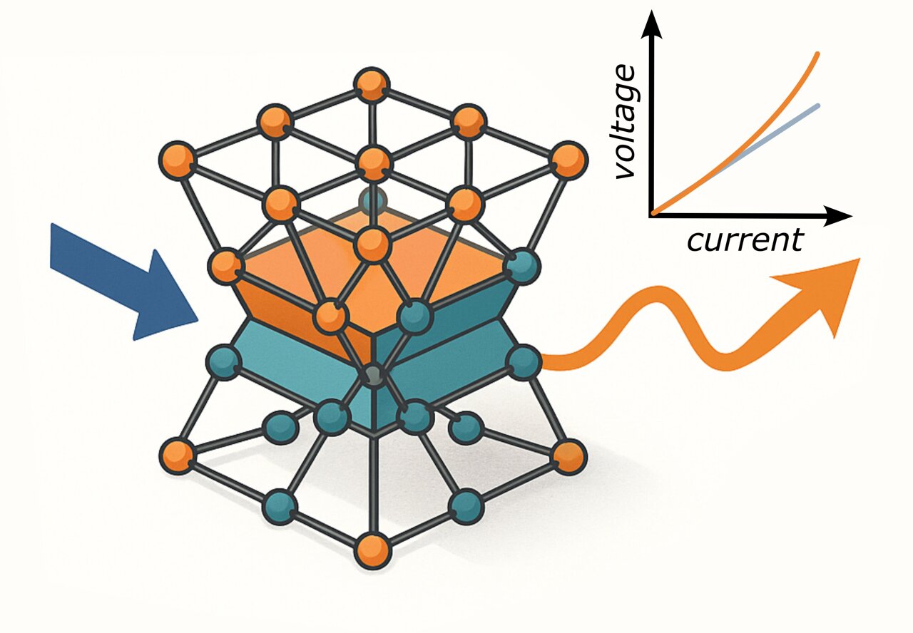 Breaking Ohm's law: Nonlinear currents emerge in symmetry-broken materials