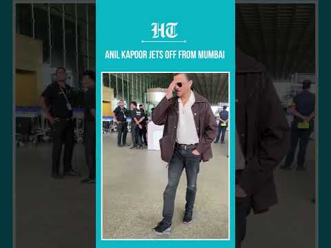 Watch Anil Kapoor Takes Flight! The Actor Was Seen Jetting Off From ...