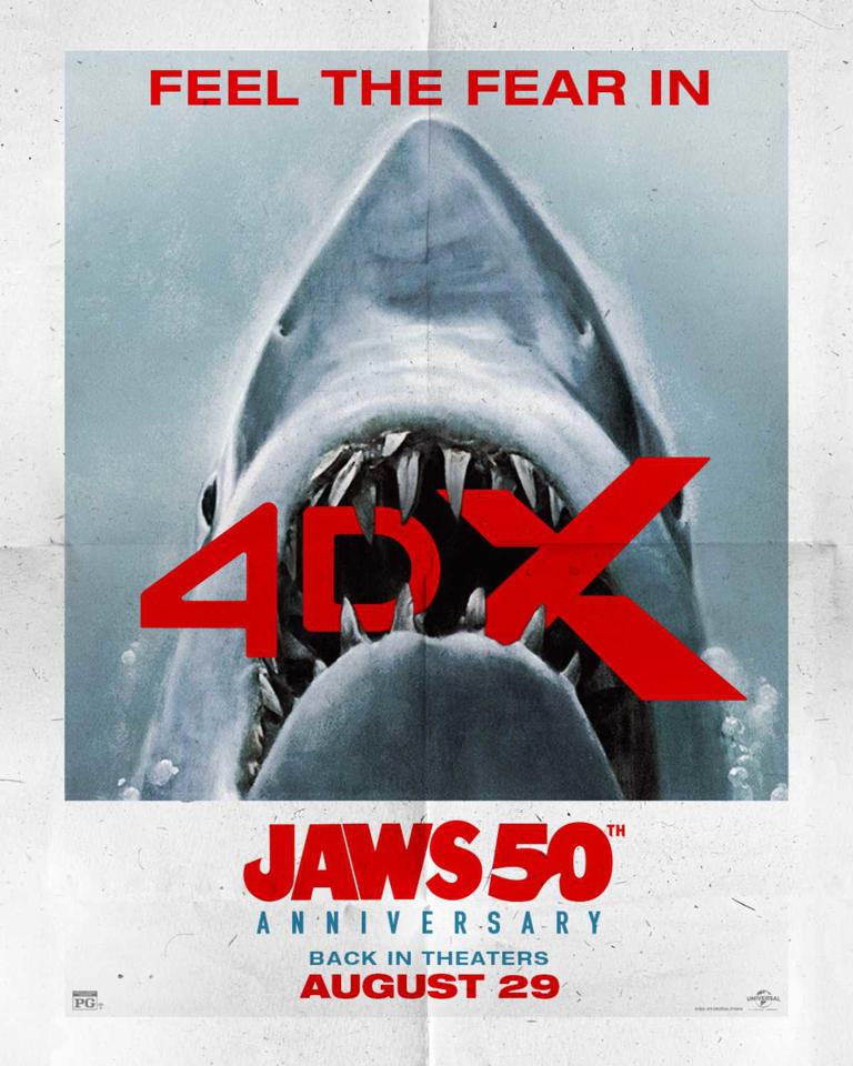 Jaws Returns to Theaters Nationwide for 50th Anniversary
