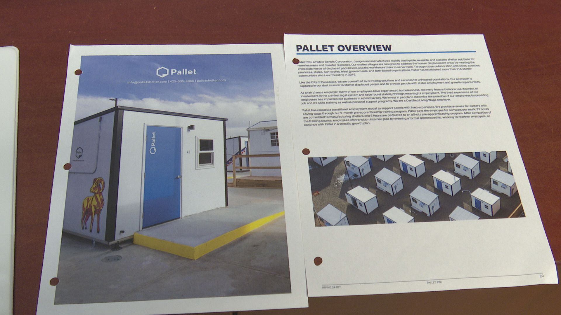 Two Pensacola non-profits to receive Pallet shelters to help house the ...