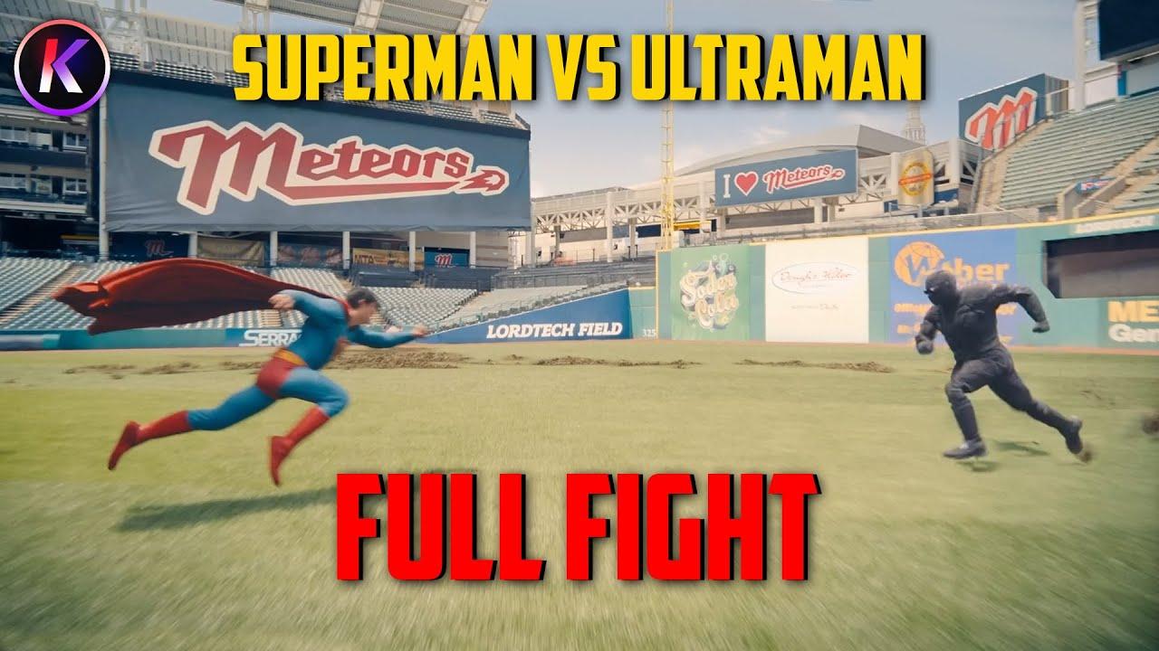 The Full Superman Vs Ultrman Fight (currently)