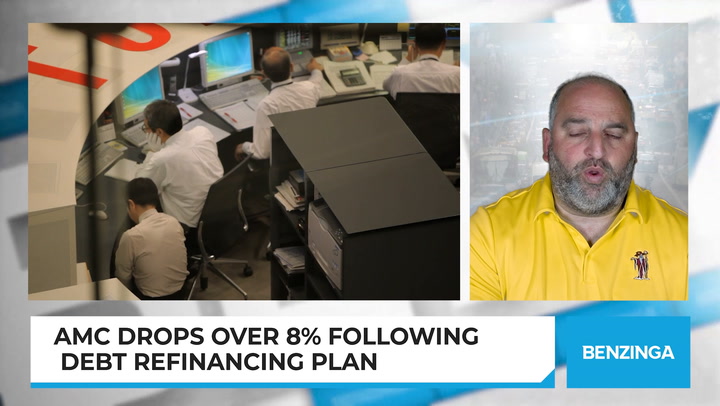 AMC Drops Over 8% Following Debt Refinancing Plan
