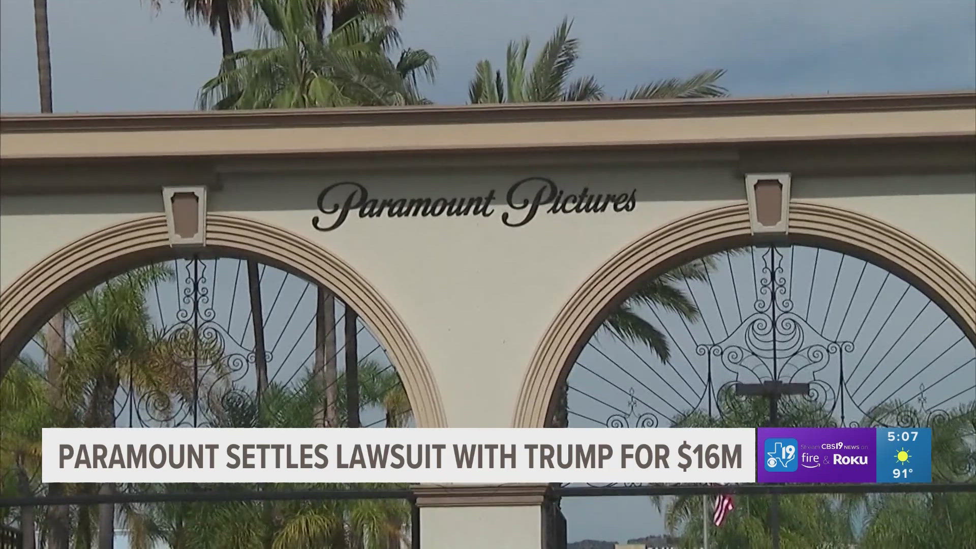 Paramount settles lawsuit with Trump for $16 million