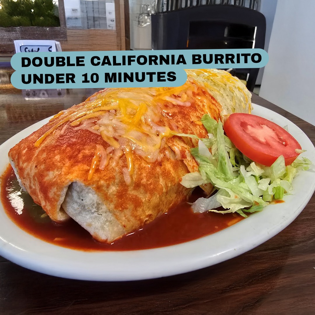 Double California Burrito Challenge 🌯