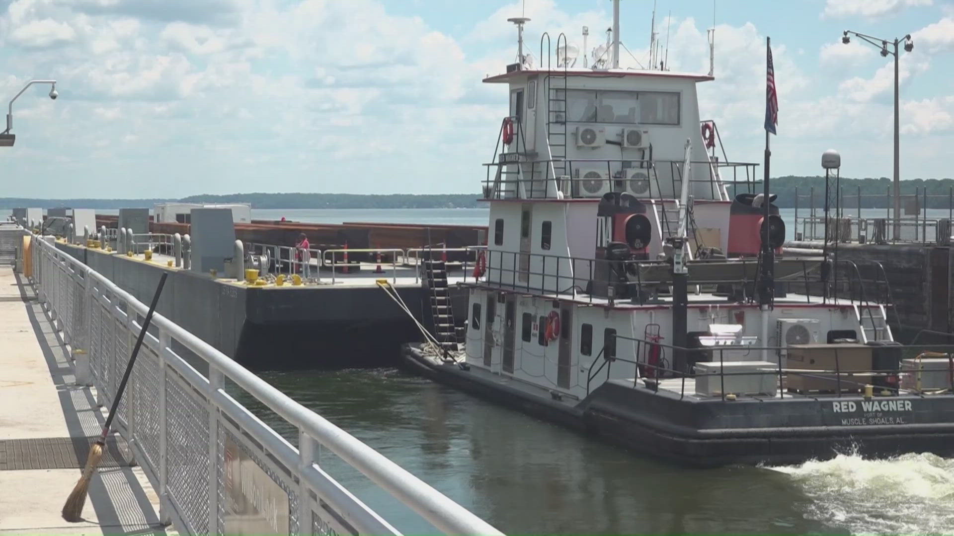Wilson Lock reopens early following $20 million in emergency repairs