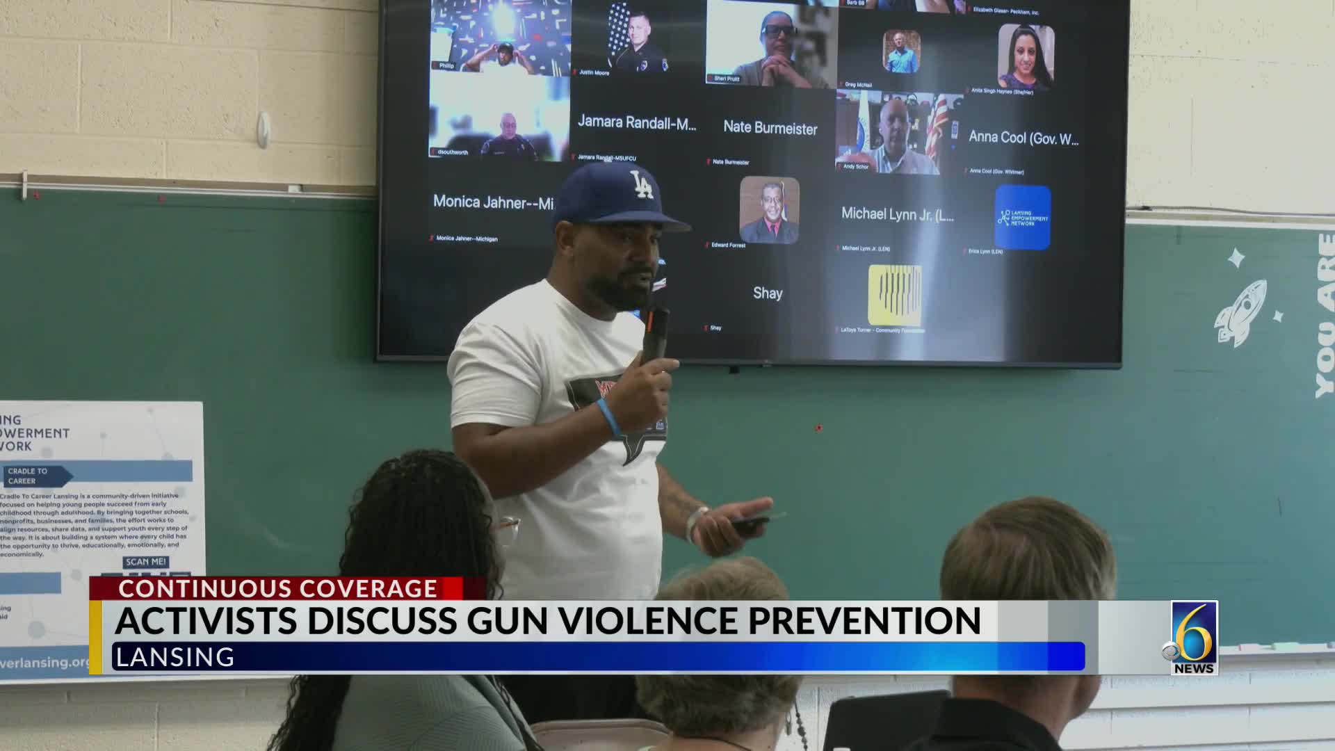 Activists discuss gun violence after 4-shooting weekend