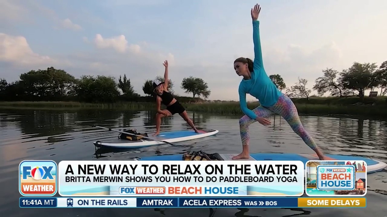 A new way to relax and exercise on the water
