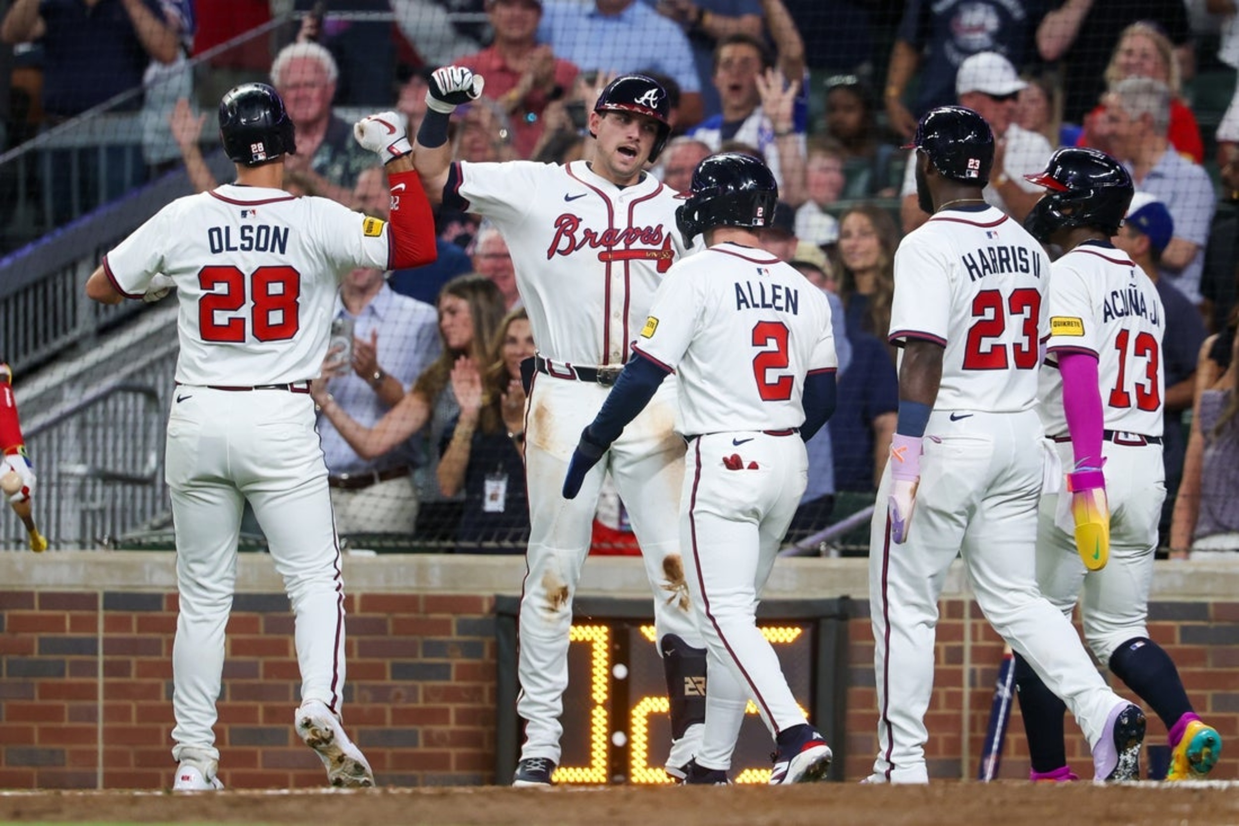 Sean Murphy, Matt Olson power Braves past Angels