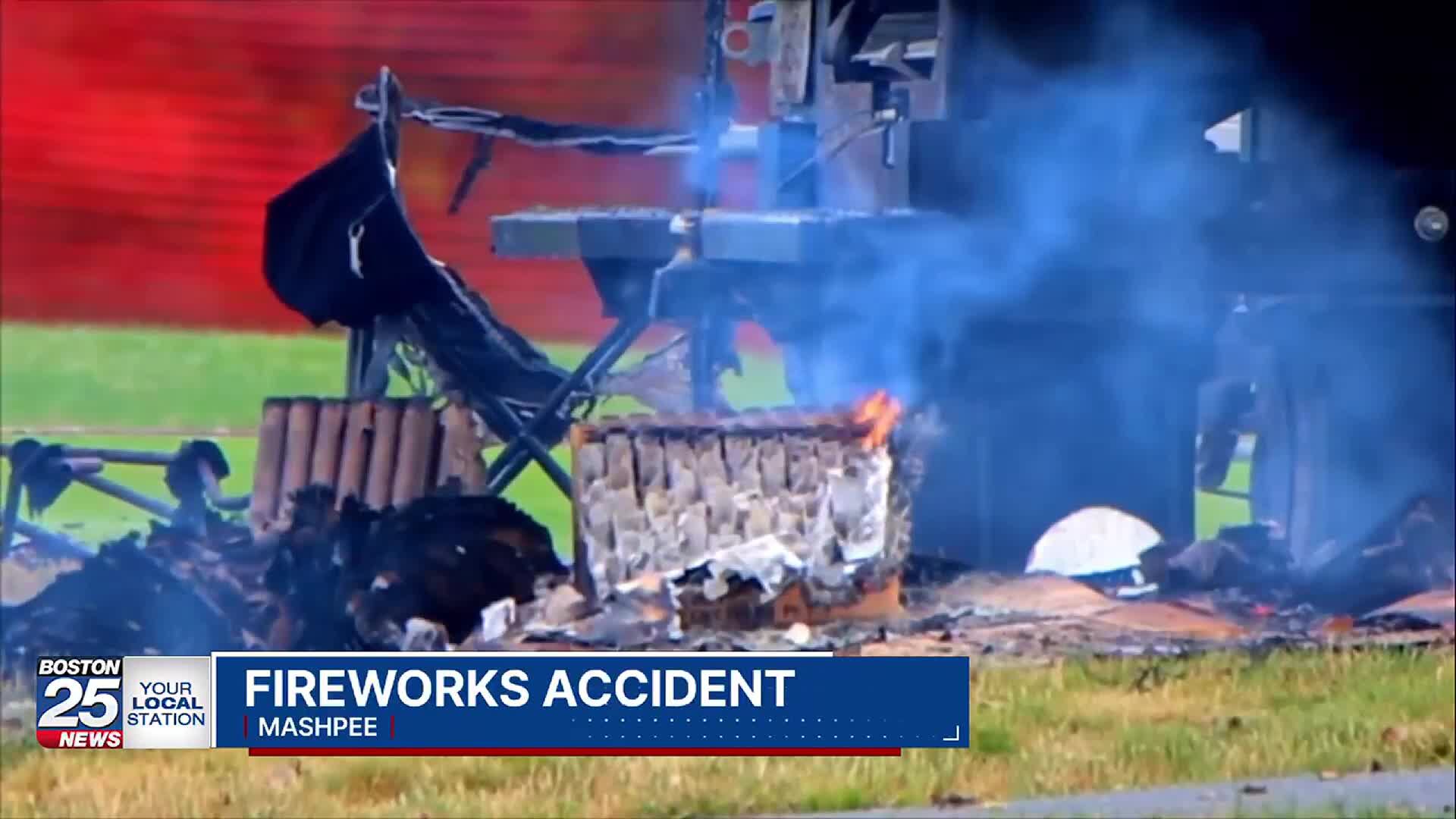 2 people hospitalized, 6 others evaluated after fireworks prematurely ...