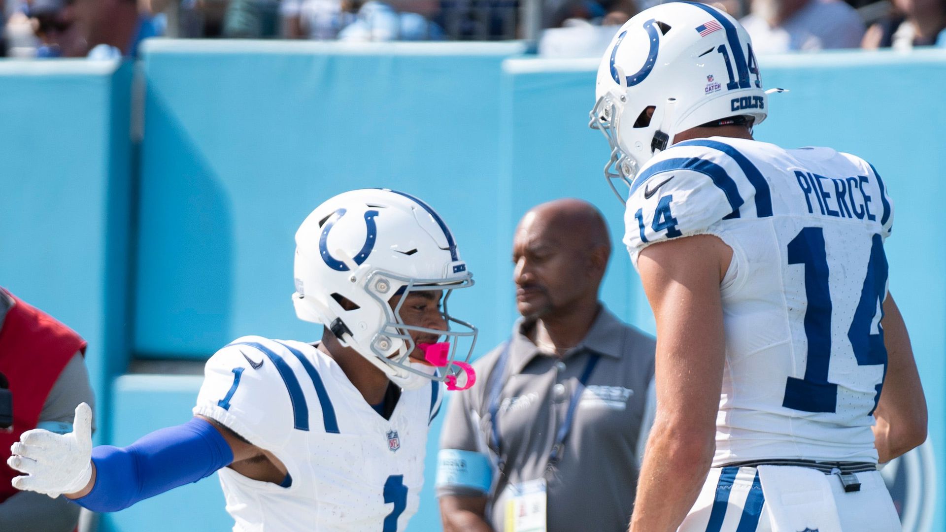 Pair of young Colts wideouts excelled at each of these respective ...