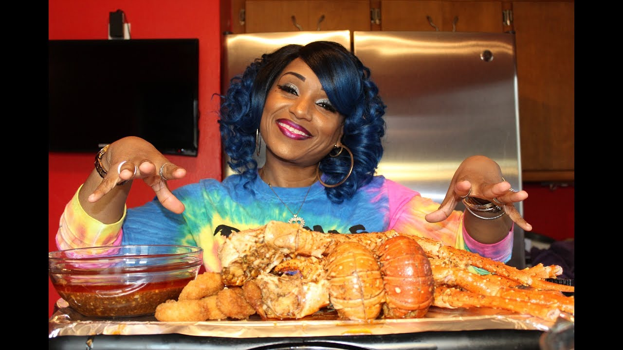 Seafood boil #6: crab, lobster, and shrimp party