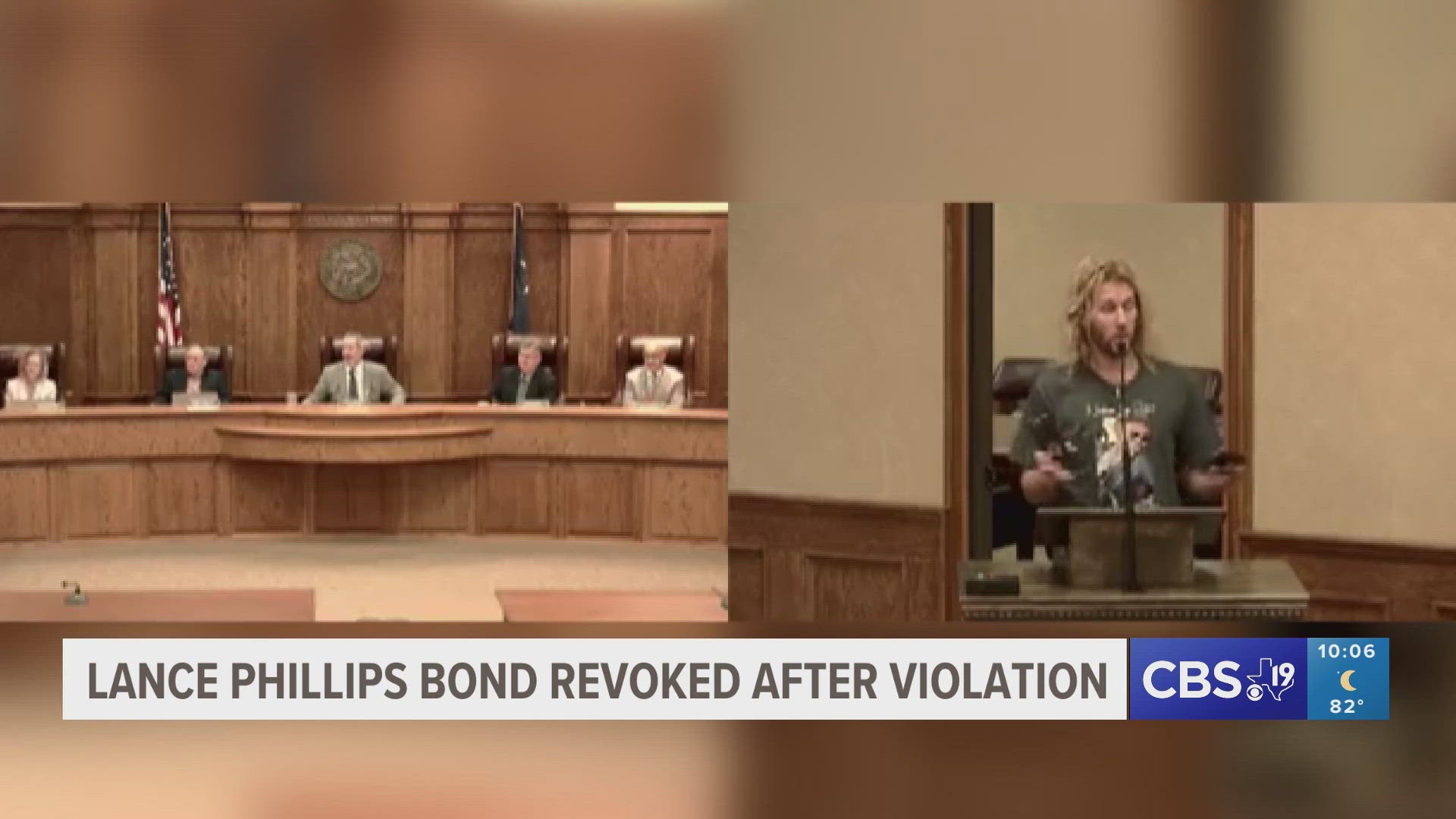 Lance Phillips bond revoked after violation