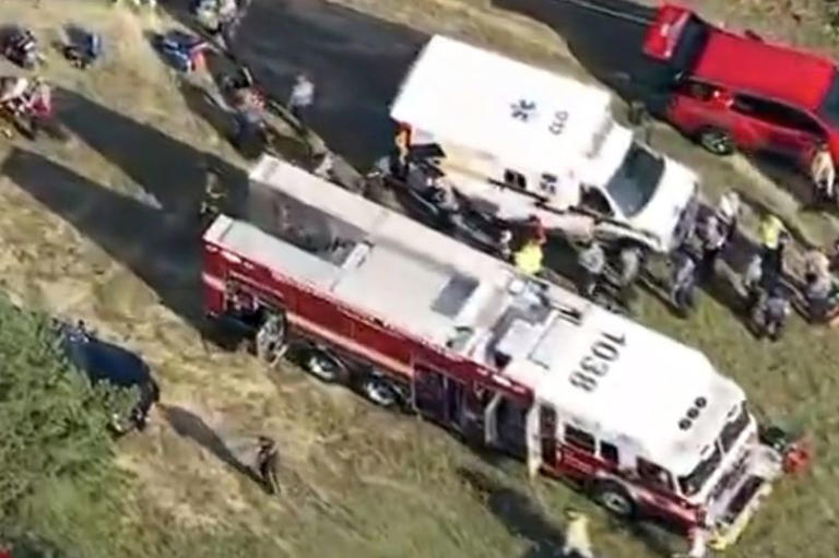 Skydiving plane crashes into New Jersey woods 13 aboard multiple ...