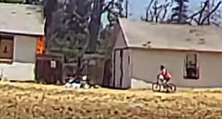 Suspect sought after Fresno house catches fire twice