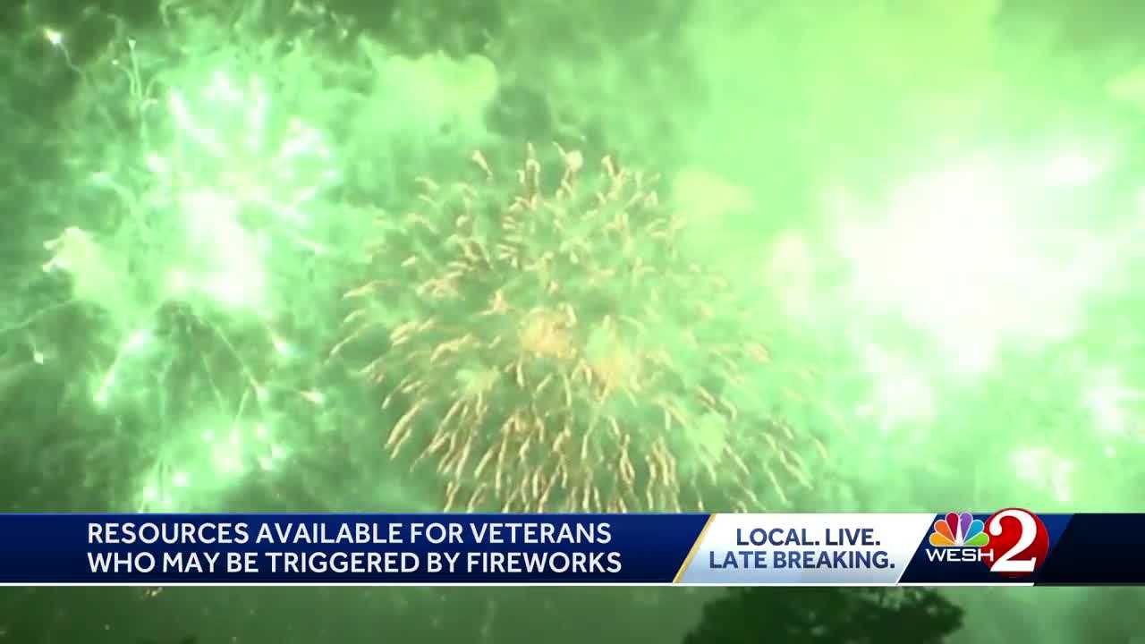 Fireworks pose challenges for veterans living with PTSD in Central Florida