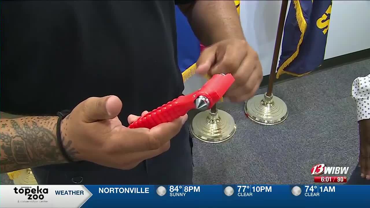 Topeka fire lieutenant gives tips on keeping kids out of hot cars