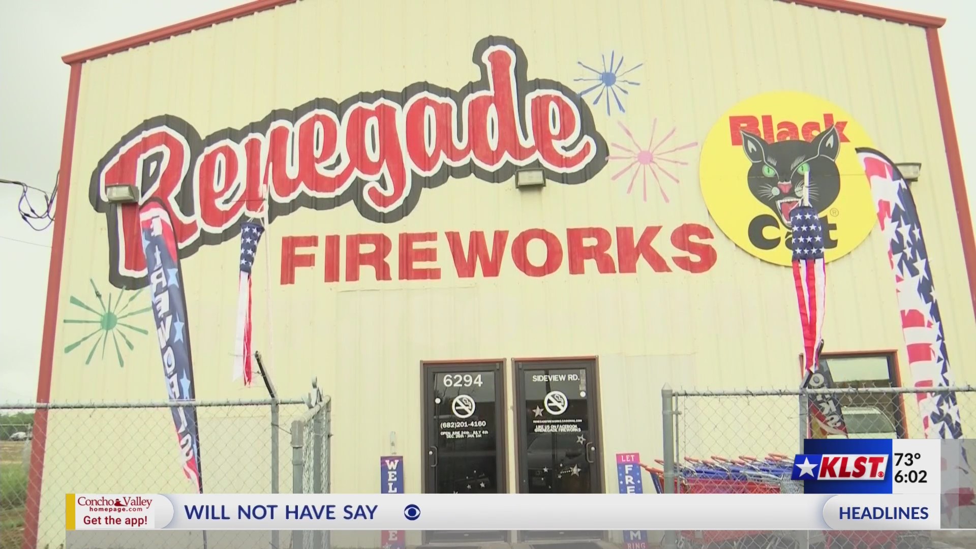 July 4th Firework sales