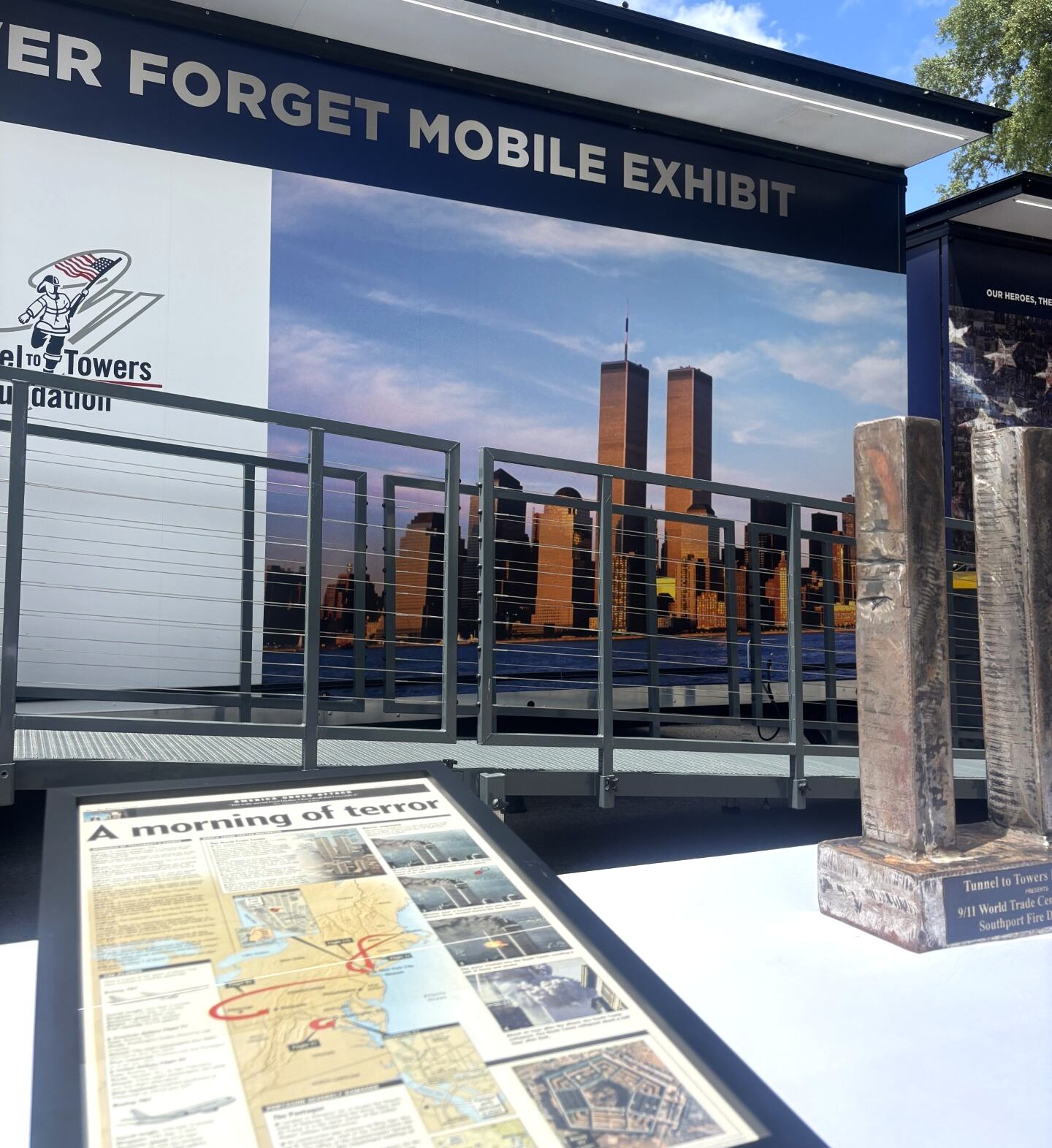 ‘Never Forget’: 9/11 Mobile Exhibit Returns to Southport, Honors First ...