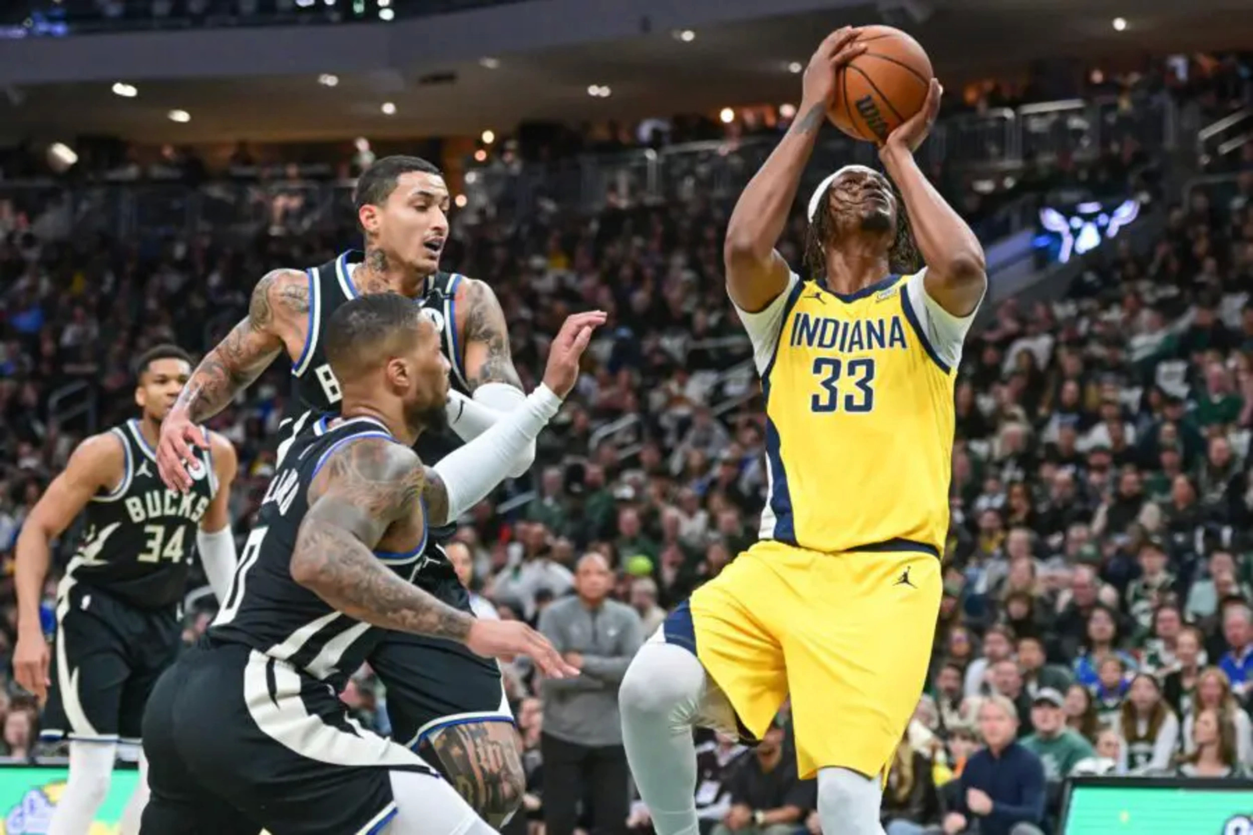 Milwaukee Bucks: Myles Turner Bids Farewell to Indiana Pacers In ...