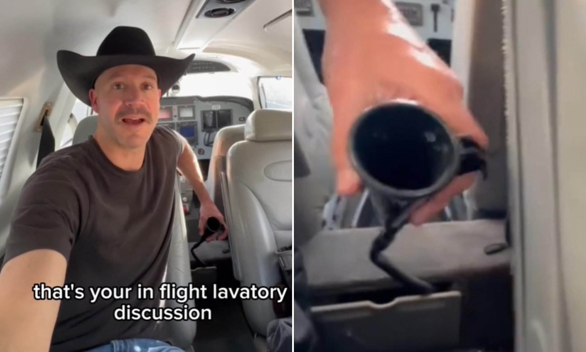 Pilot reveals how they go to the bathroom on long-haul flights