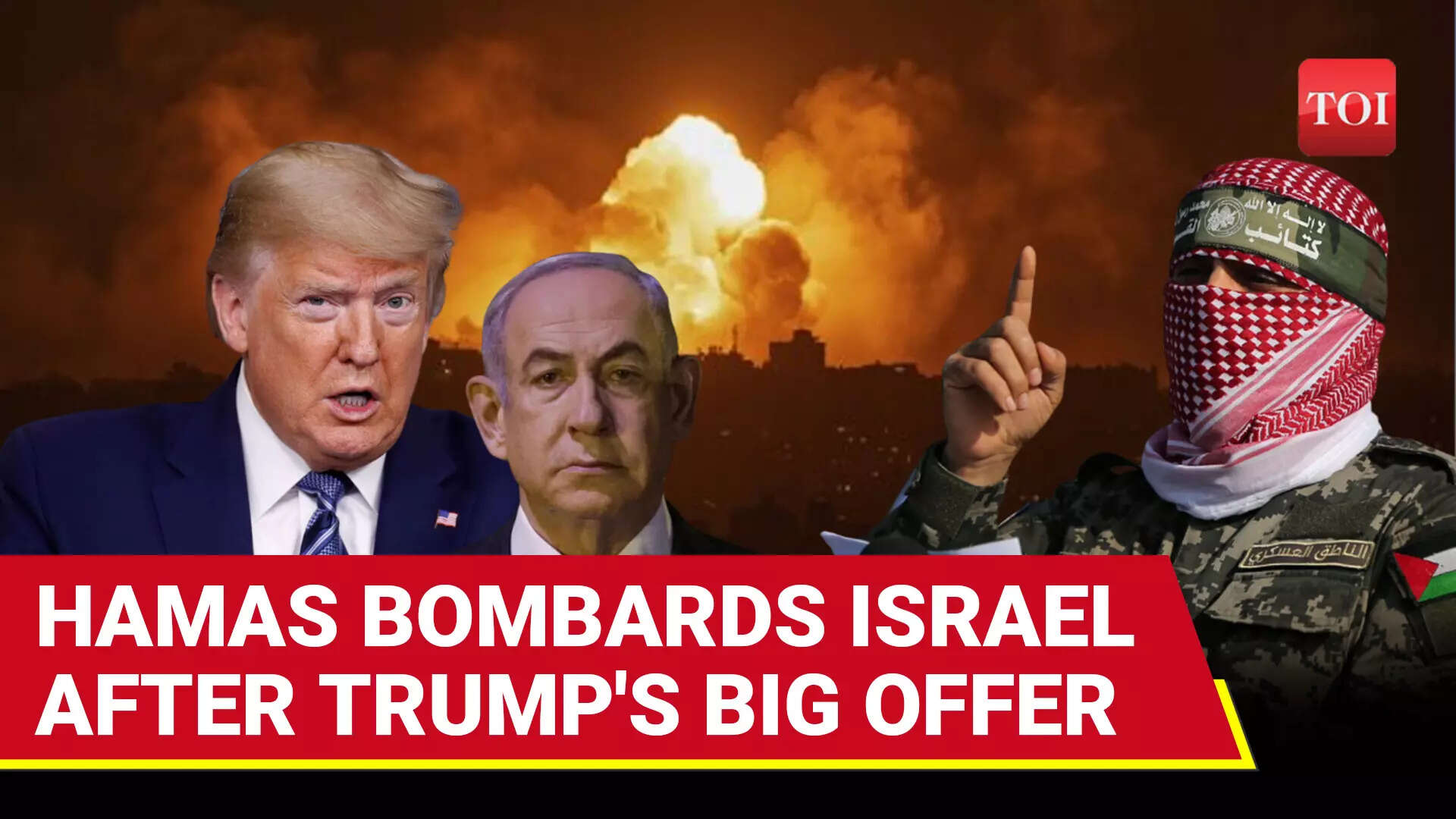 Rockets Fired At Israel Hours After Trump Makes Gaza Ceasefire Deal ...