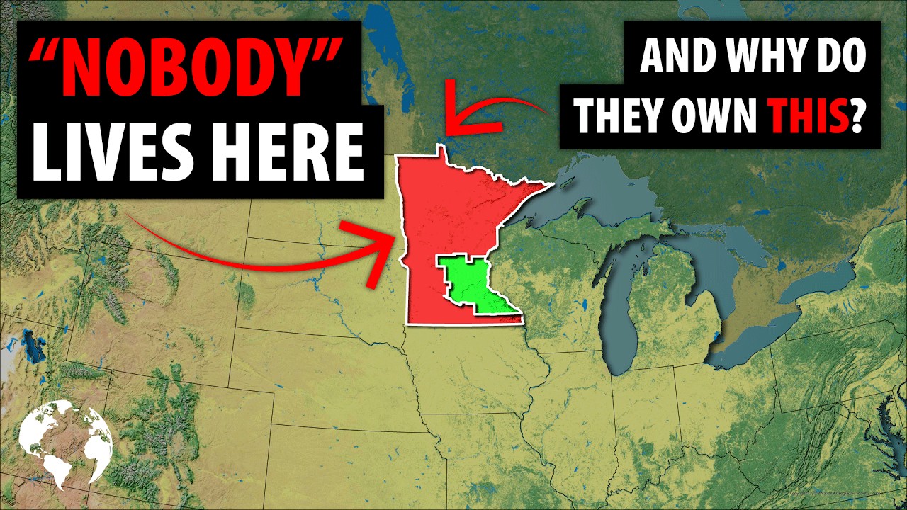 Why almost nobody lives in northern and western Minnesota