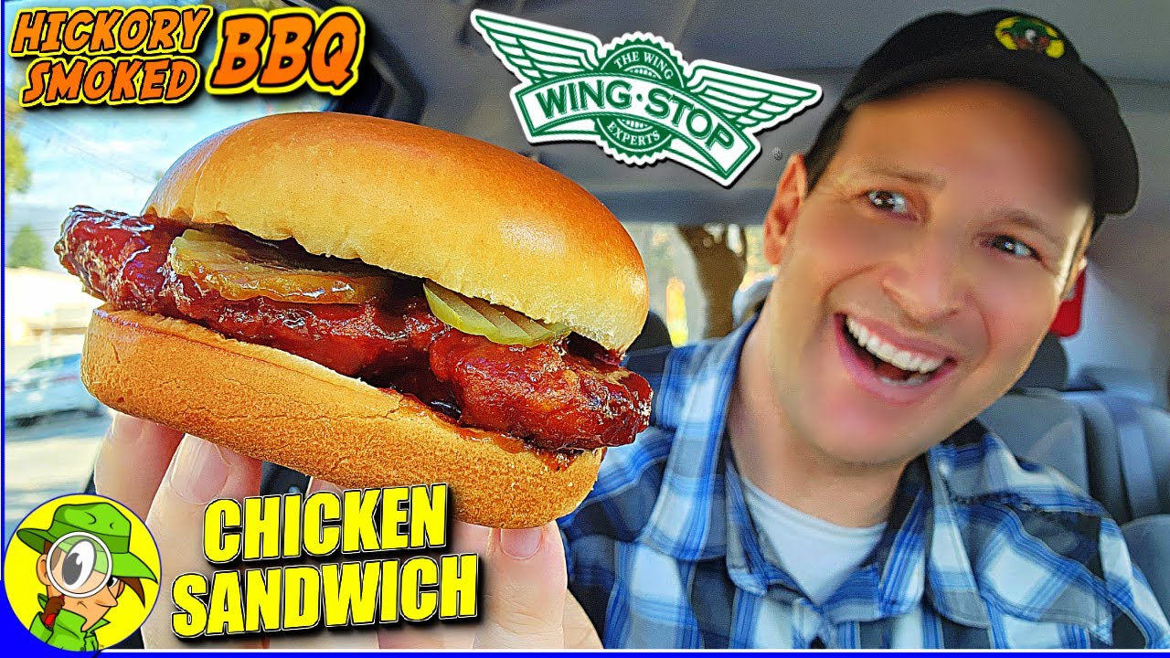 Wingstop Hickory Smoked BBQ Chicken Sandwich Review Smoky And Satisfying