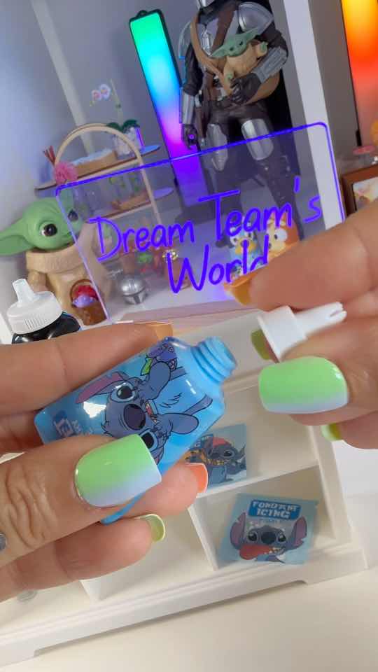 Mini Brands Disney Create - Stitch Sorbet #asmr #stitch #minibrands