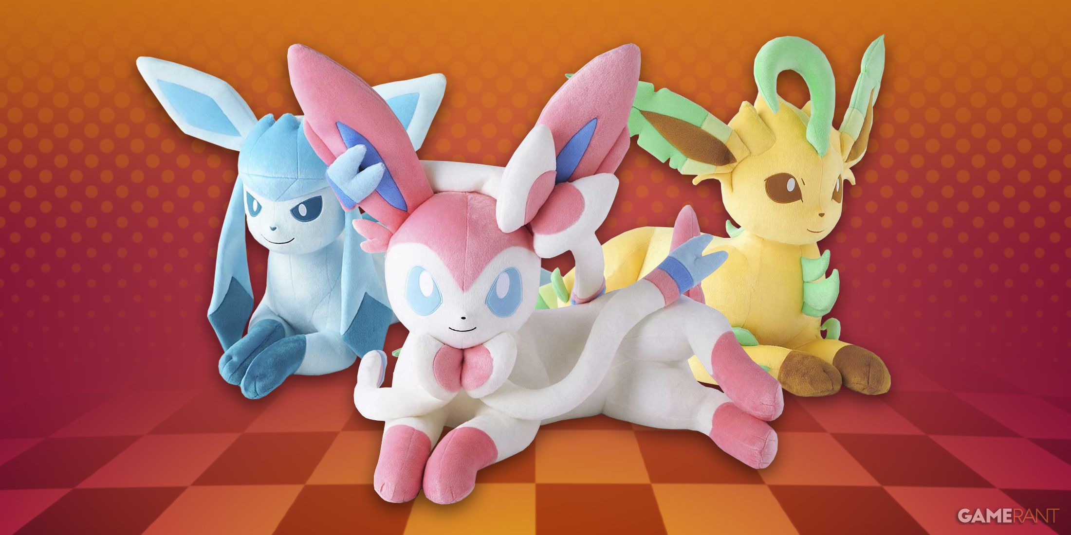 Preorder Life-Sized Leafeon, Glaceon, and Sylveon Plushes Before They ...