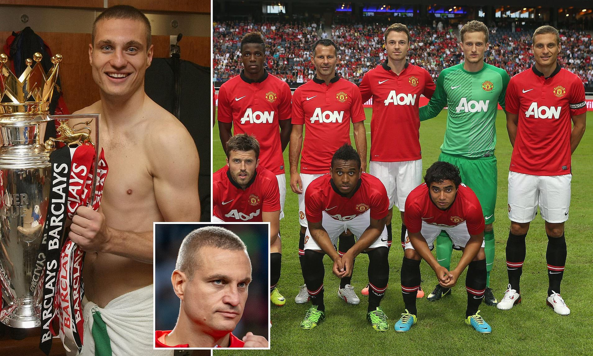 Nemanja Vidic reveals the one Man United player he had a dressing room ...