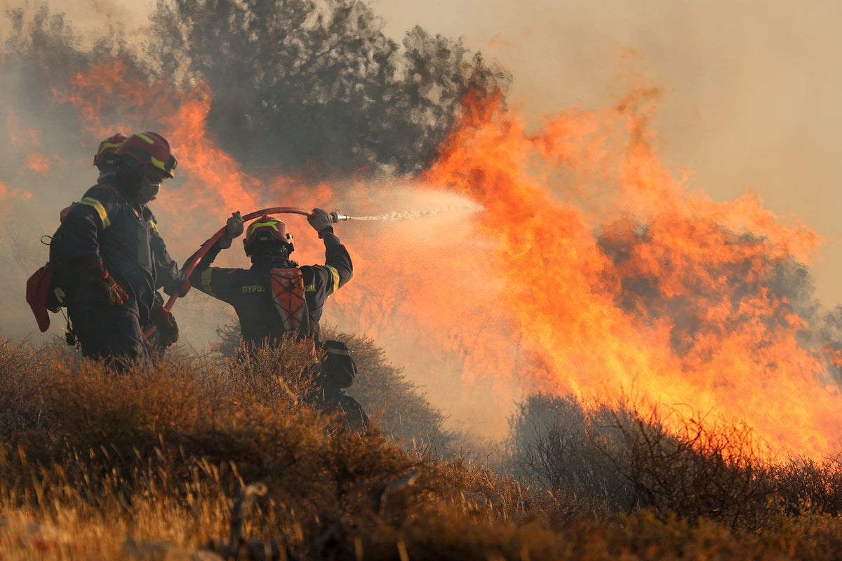 Is it safe to travel to Crete? Your holiday rights as wildfires rip ...