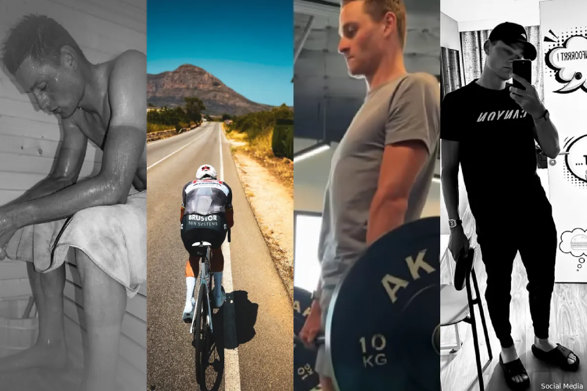 📸 Haha! Van der Poel and Nys joke around during team presentation ...