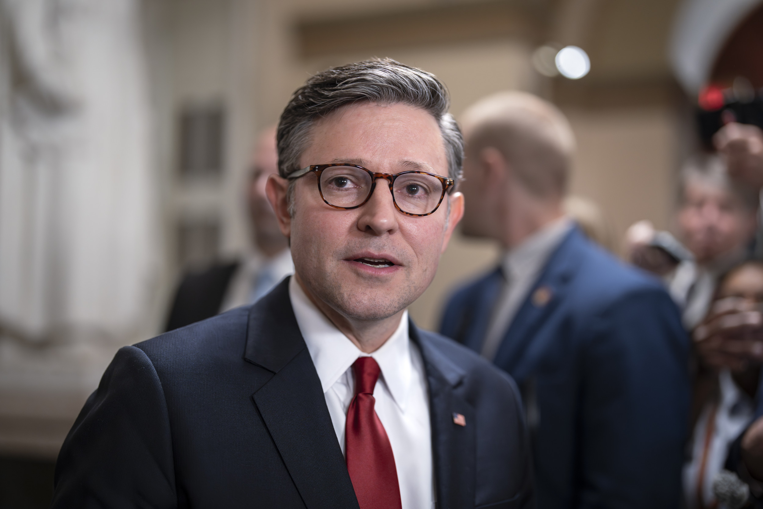 Republicans disappear from Congress as Mike Johnson asks them to vote