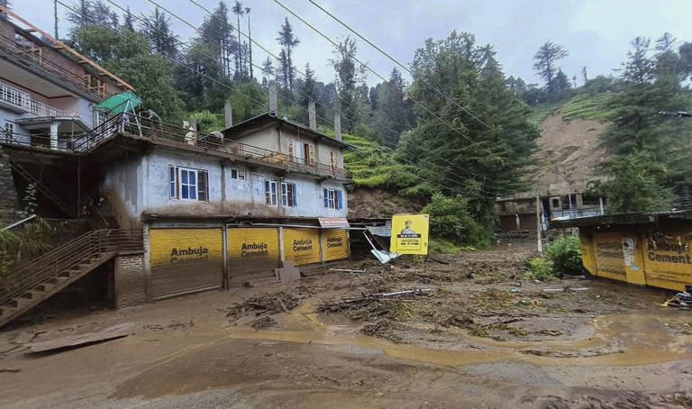 Death toll in Mandi cloudburst mounts to 13, search underway for 29 missing