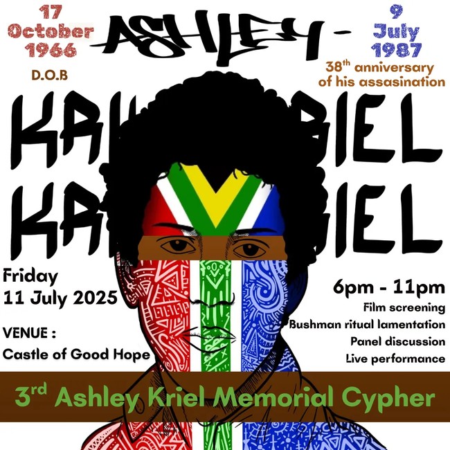 Ashley Kriel Memorial Cypher: Honouring the legacy of an anti-apartheid ...