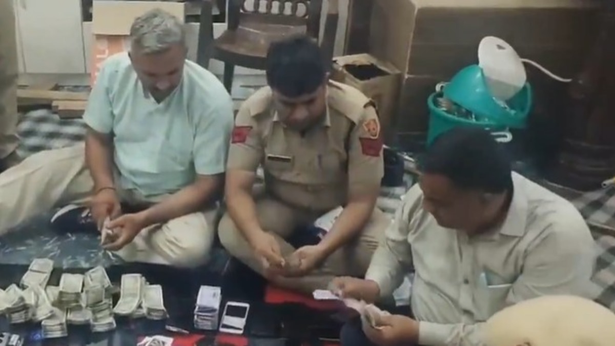 Haryana CM Flying Squad Busts Gambling Racket In Karnal