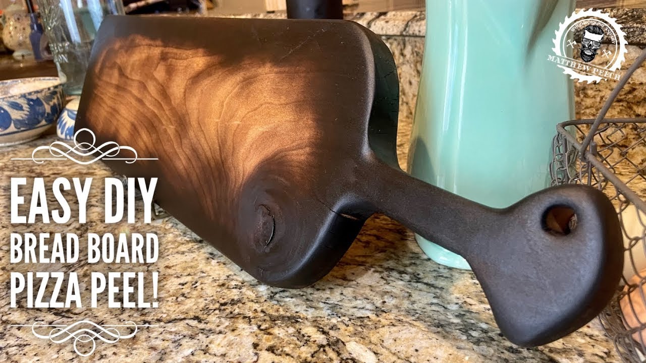 Easy DIY bread board / pizza peel