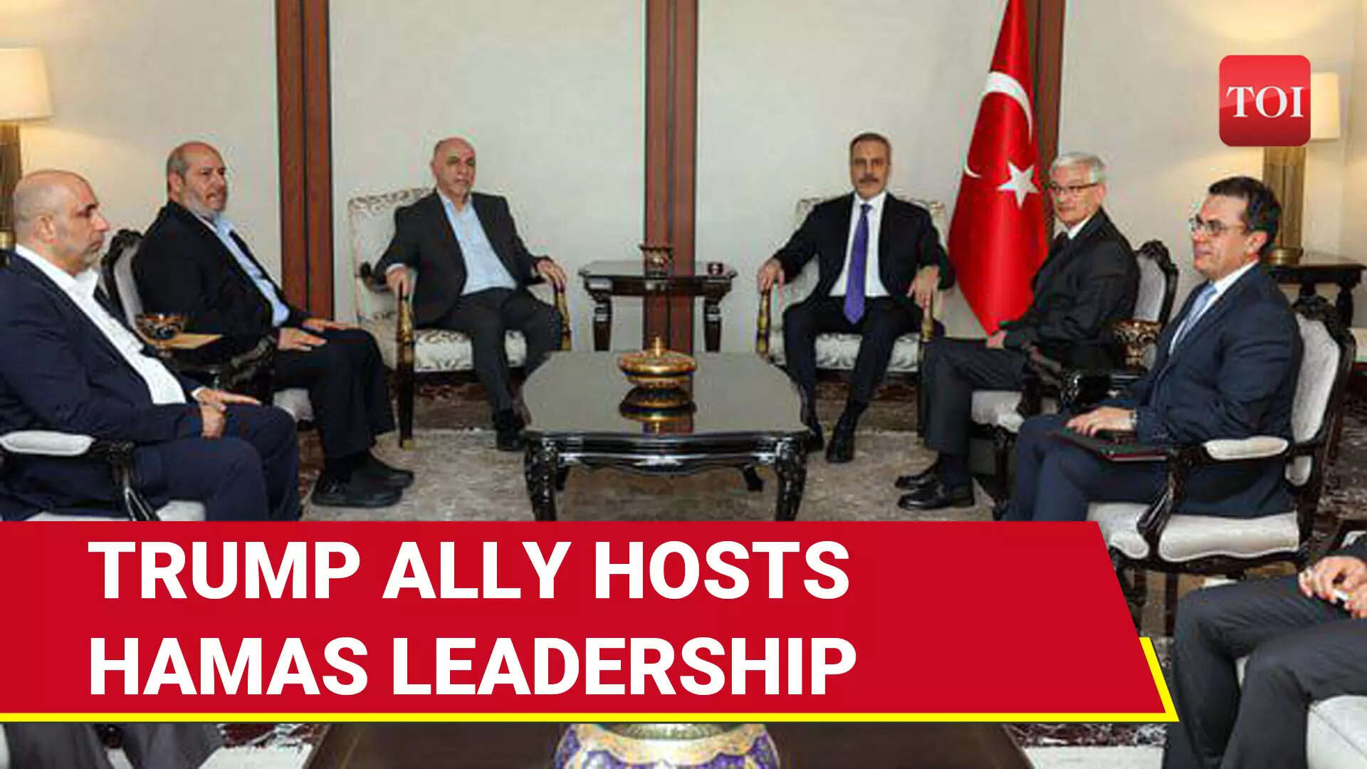 Turkey Foreign Minister Hosts Hamas Leadership For Talks On Gaza ...